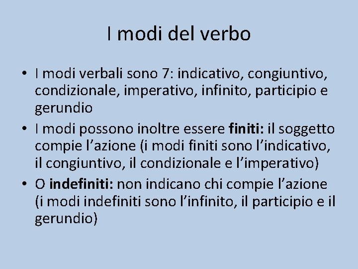 Morfologia del verbo Latino I anno Dott ssa