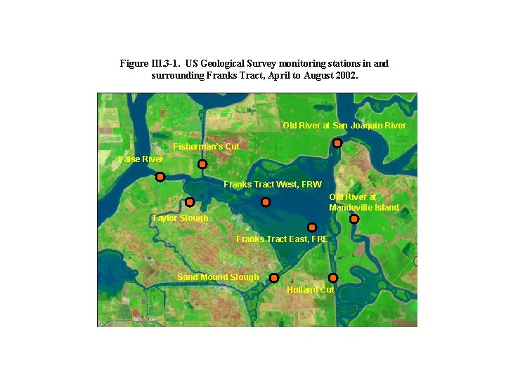 Open water area Franks Tract Problem statement Model