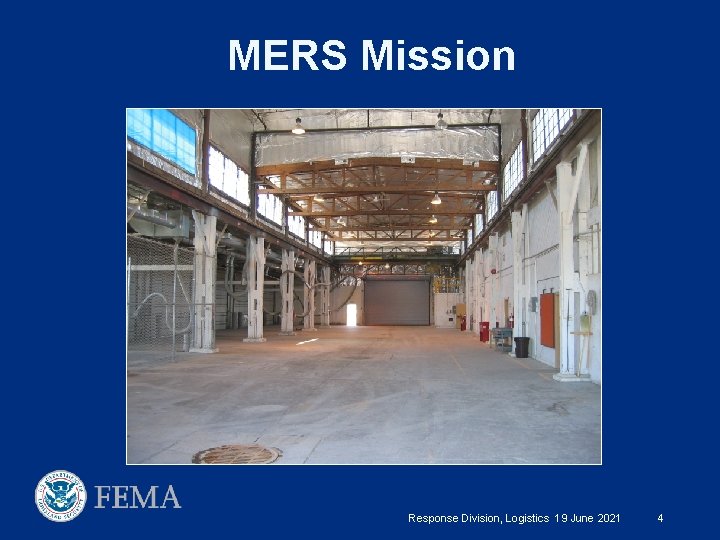 Mobile Emergency Response Support MERS Deploys installs operates