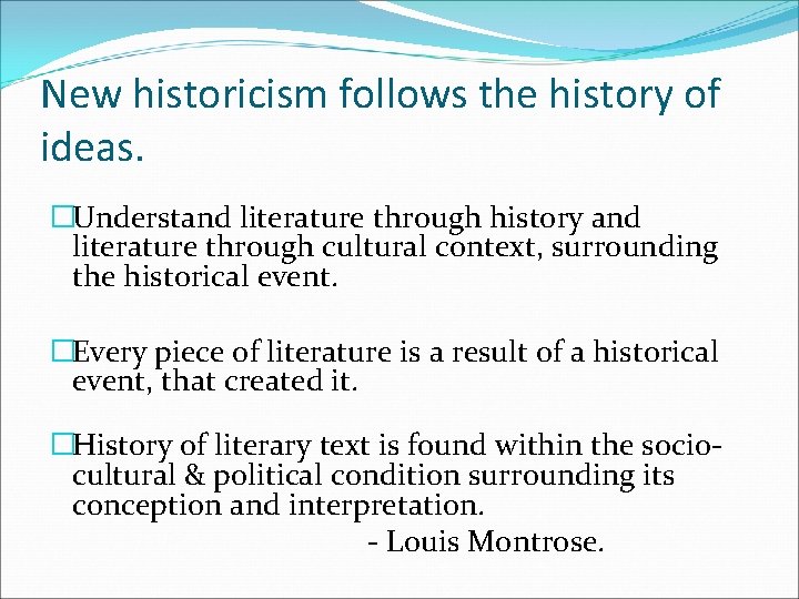 New Historicism Cultural Studies Dr B Kathiresan M