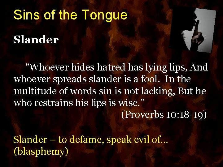 The Tongue James 3 1 12 The Tongue