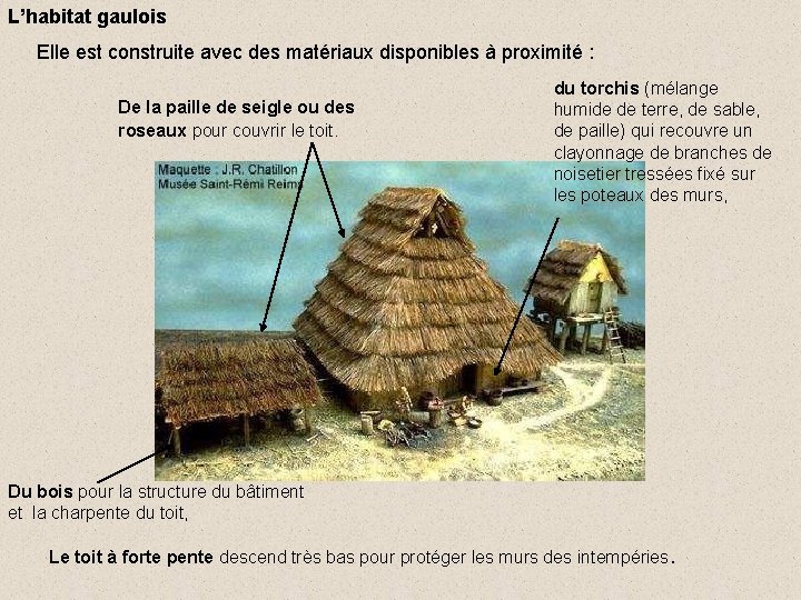 LHABITAT A TRAVERS LHISTOIRE Lhabitat rural du 19me