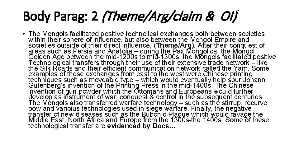 Unit 12 Practice DBQ Mongols 2020 5 DocDBQ