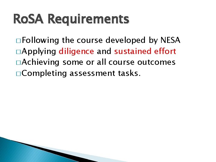 Year 10 Assessment Parent Meeting Tuesday 14 February