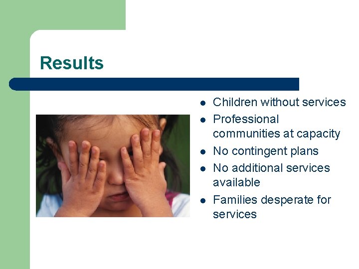 Family and Community Needs A Team Building Approach