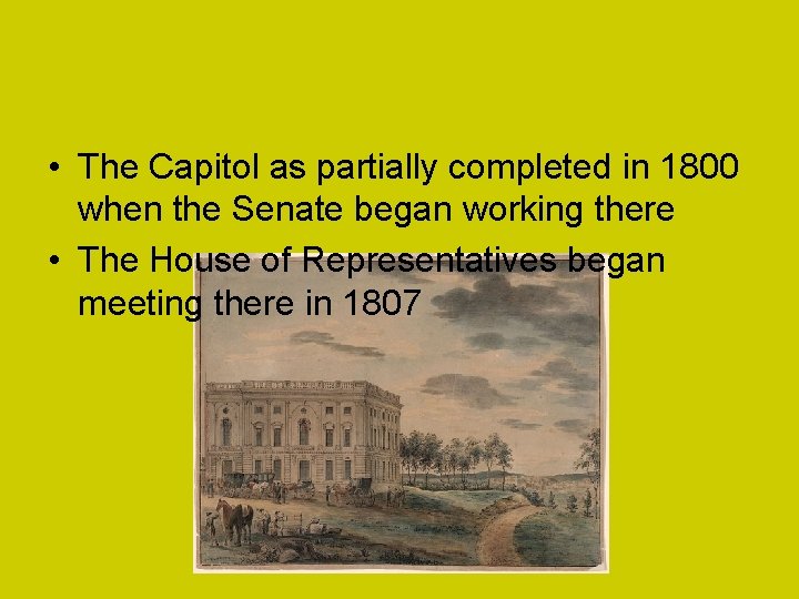 The Capital Building The Washington DC capitol building