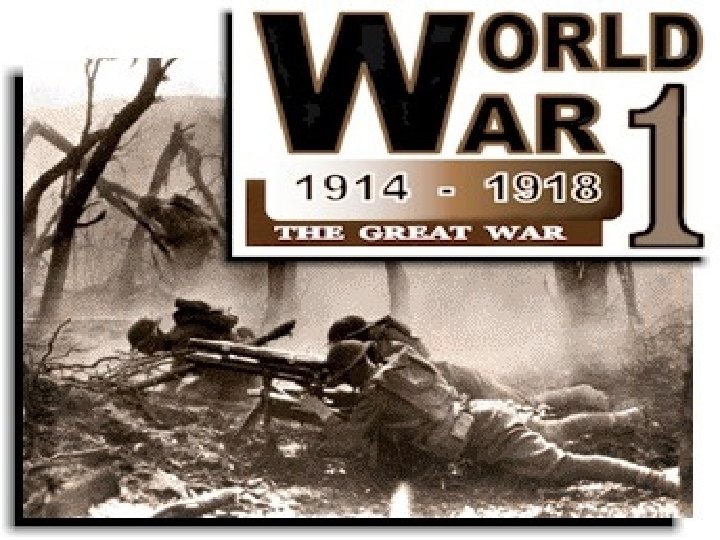 THE ROAD TO WORLD WAR I June 28