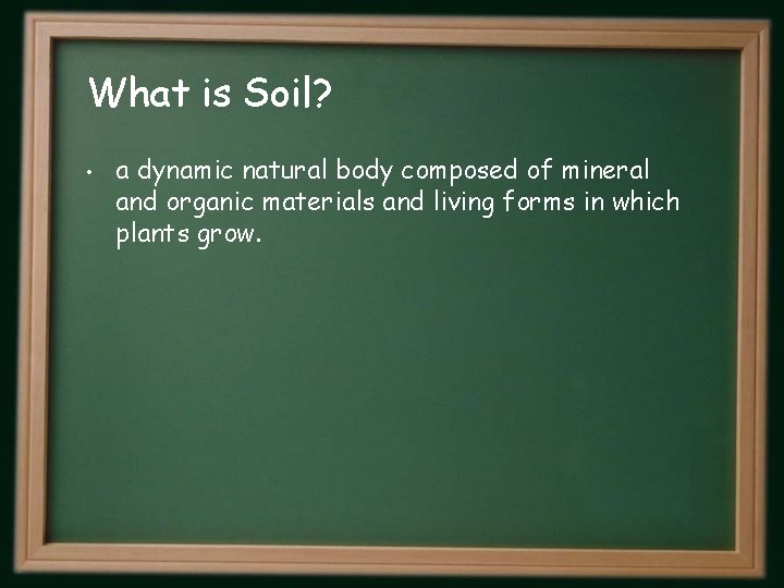 SOILS Vegetated surface covers over 11 5 billion