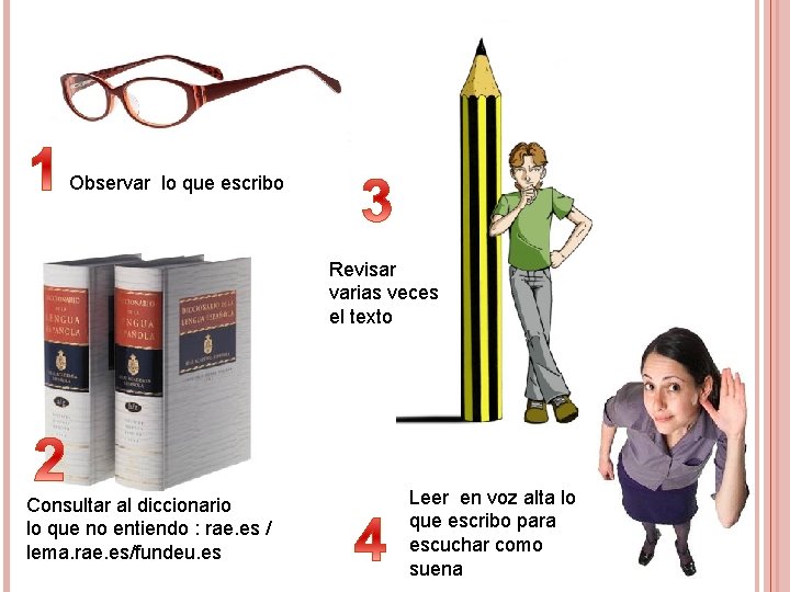 Redaccin Puntuacin y ortografa Observar lo que escribo