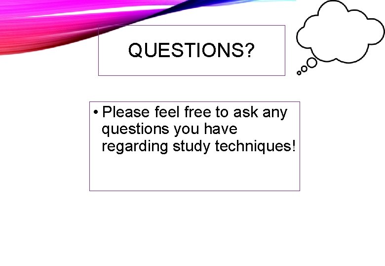 STUDY TECHNIQUES A GUIDE FOR SUCCESS MAKING REVISION