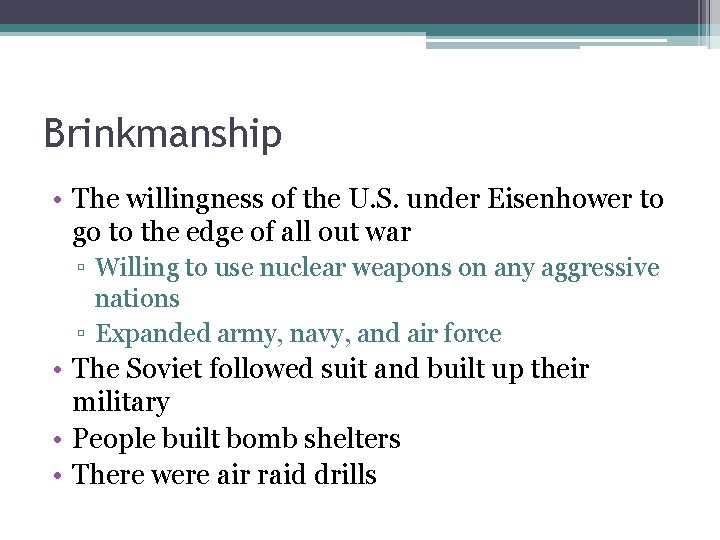 Nuclear Arms Race Cold War Hydrogen Bomb HBomb