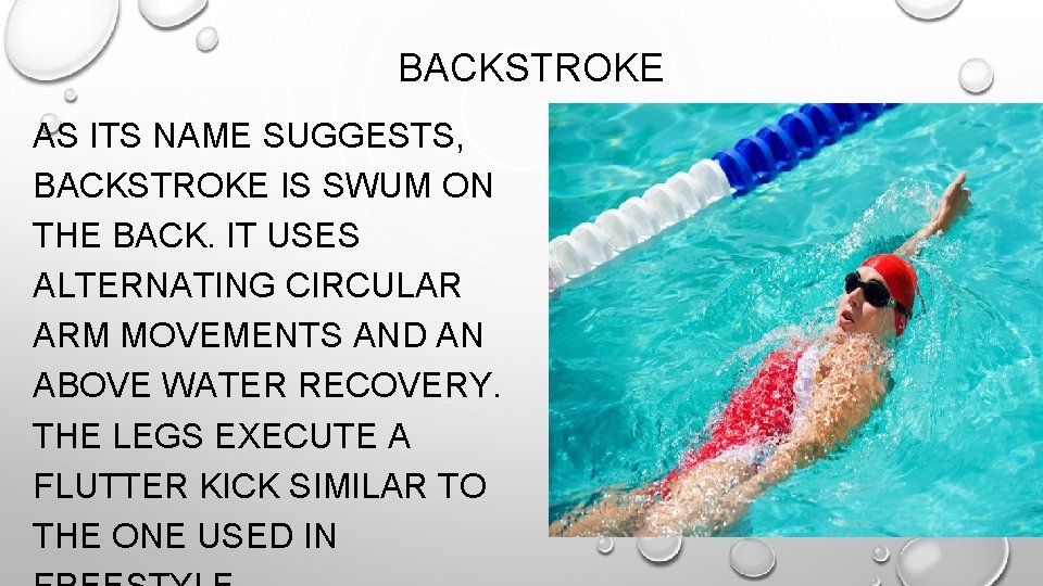 TYPES OF SWIMMING STYLES GROUP MEMBERS ZONASHA HINDS