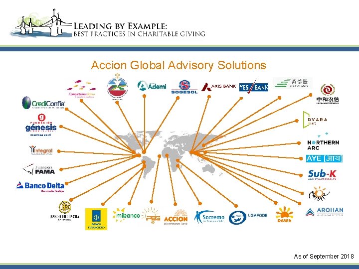 Accion Venture Lab Portfolio As of September 2018