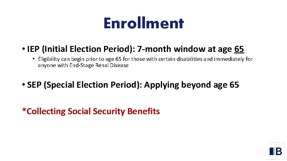 MEDICARE A Guide to Understanding the Benefit Program