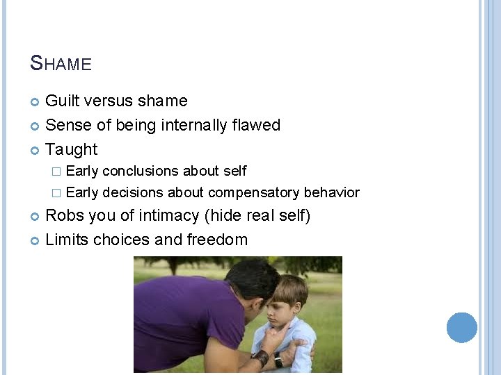 A DEEPER LOOK AT OVERCOMING STIGMA AND SHAME