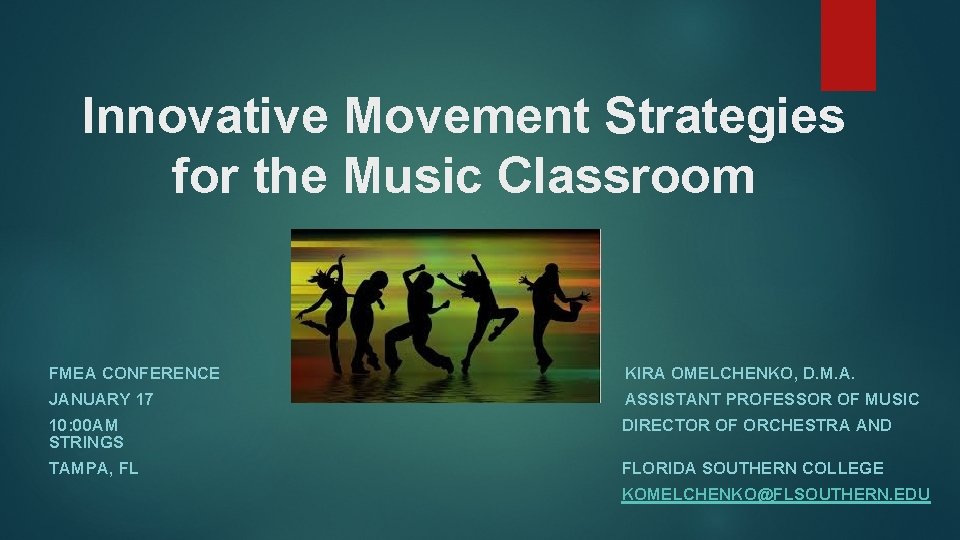 Innovative Movement Strategies for the Music Classroom FMEA