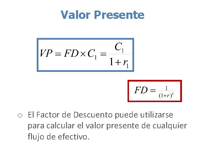 BANCO INTERAMERICANO DE DESARROLLO EL VALOR PRESENTE NETO