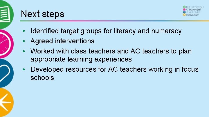 Coaching and mentoring to raise attainment Mairi Mc