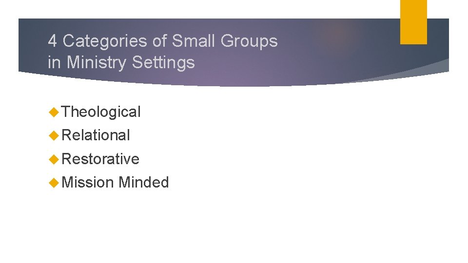The Power of Small Groups in Youth Ministry