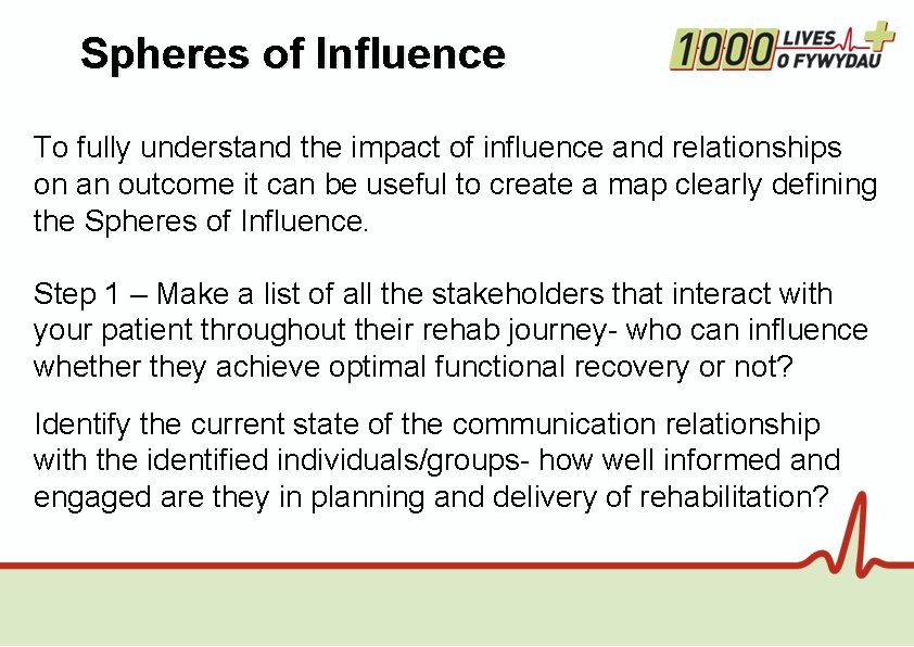 Spheres of Influence Relationship Diagrams and your service