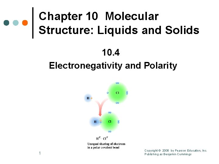 Chapter 10 Molecular Structure Liquids and Solids 10