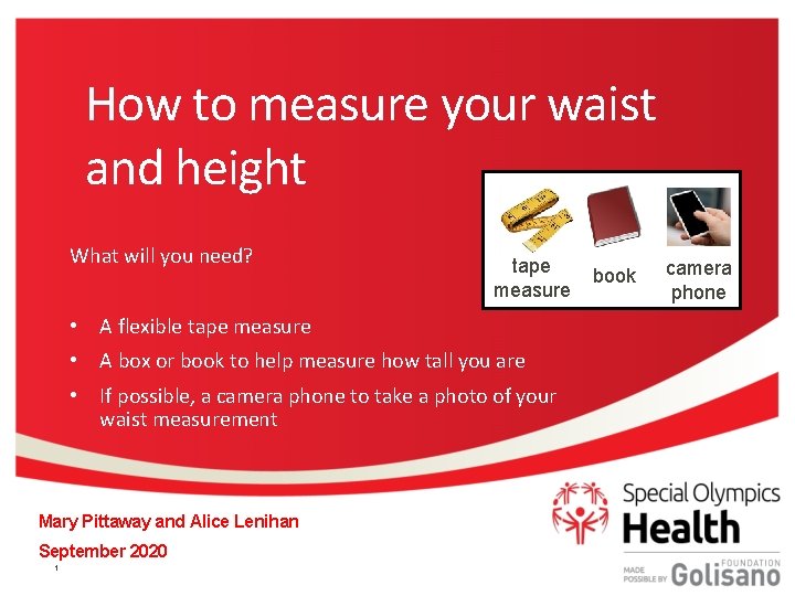 How to measure your waist and height What