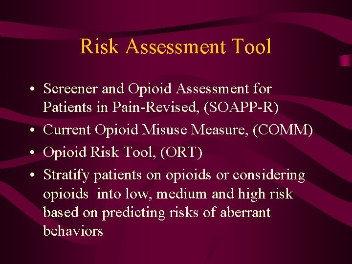 CDC Guideline for Prescribing Opioids for Chronic Pain