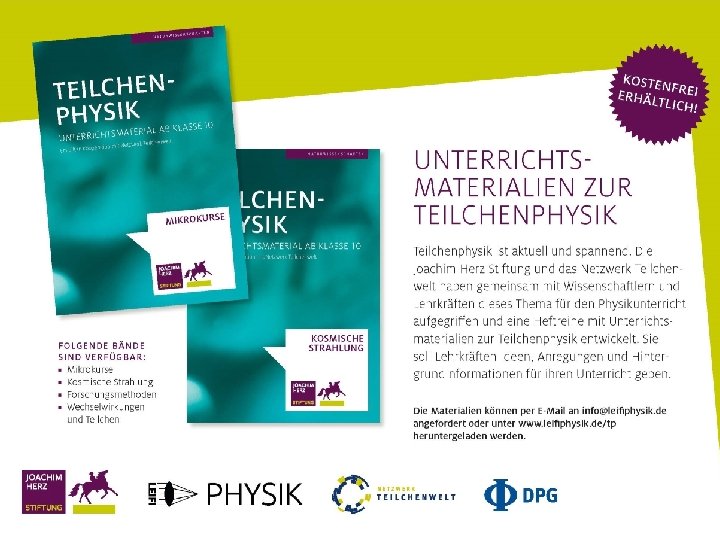 Das Standardmodell der Teilchenphysik im Schulunterricht Fachvortrag ...