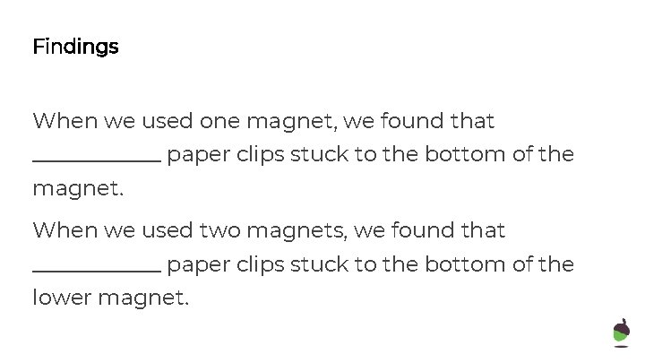 What are magnets Science Miss Roberts STAR WORDS