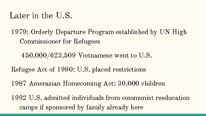 A Case Study Vietnamese Refugees the Global Response