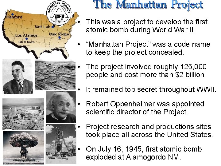 World War II The End of World War