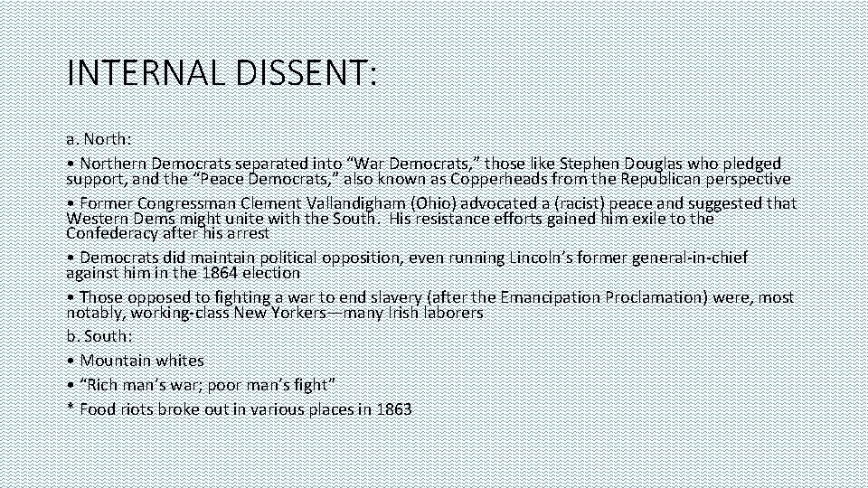 Two Societies at War Mobilization Resources and Internal