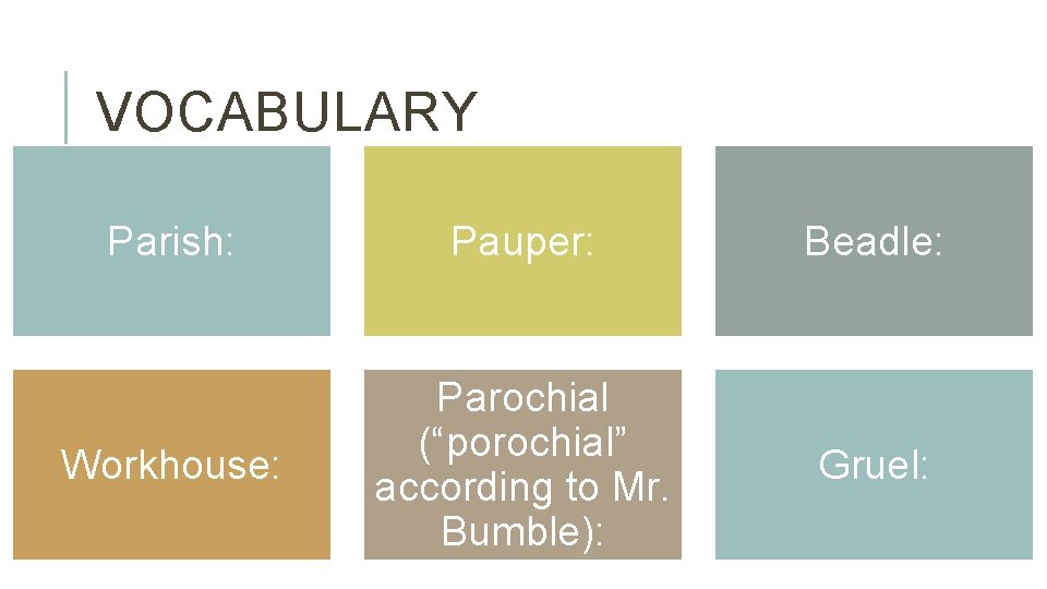 IN THIS POWERPOINT Grammar Patterns and Rules Oliver