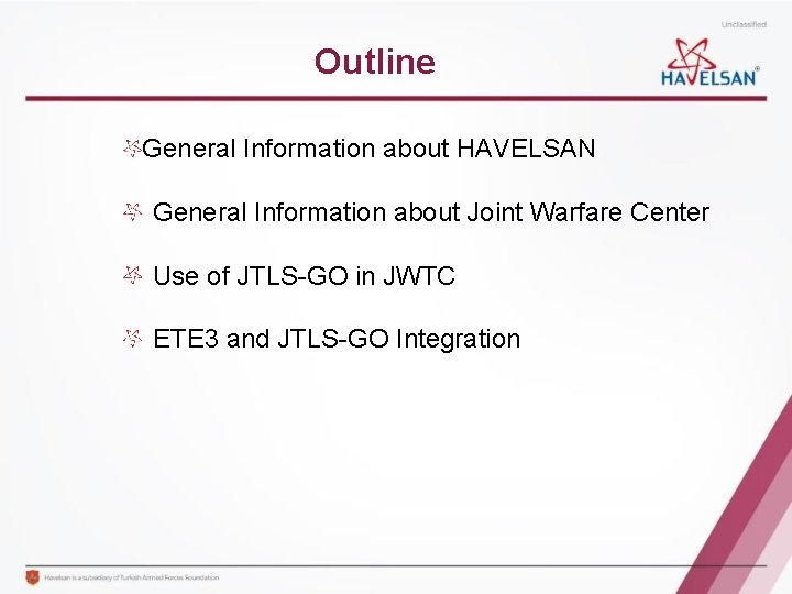 JTLSGO in Joint Warfare Training Center JWTC Brief