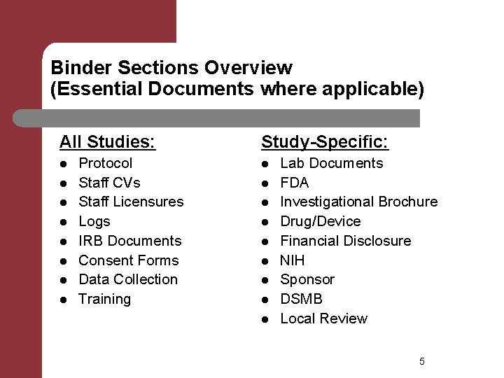 IRB Cheat Sheet Tips and Tools for keeping