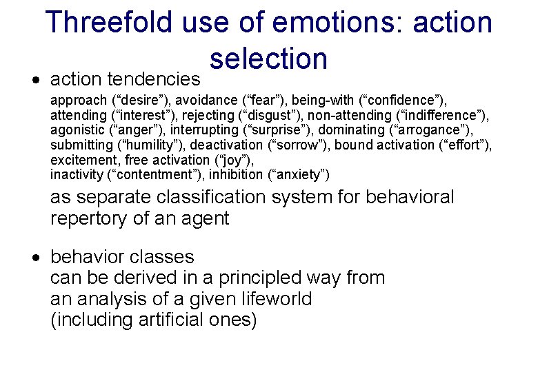 Towards engaging fullbody interaction P Petta 1 A