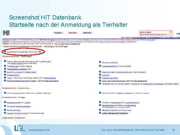 Das neue Arzneimittelgesetz Informationen fr Tierhalter Stand Dezember