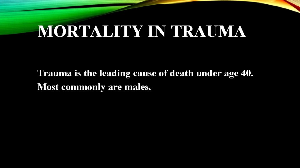TRAUMA RESUSCITATION A REVIEW Prepared by Shane Barclay