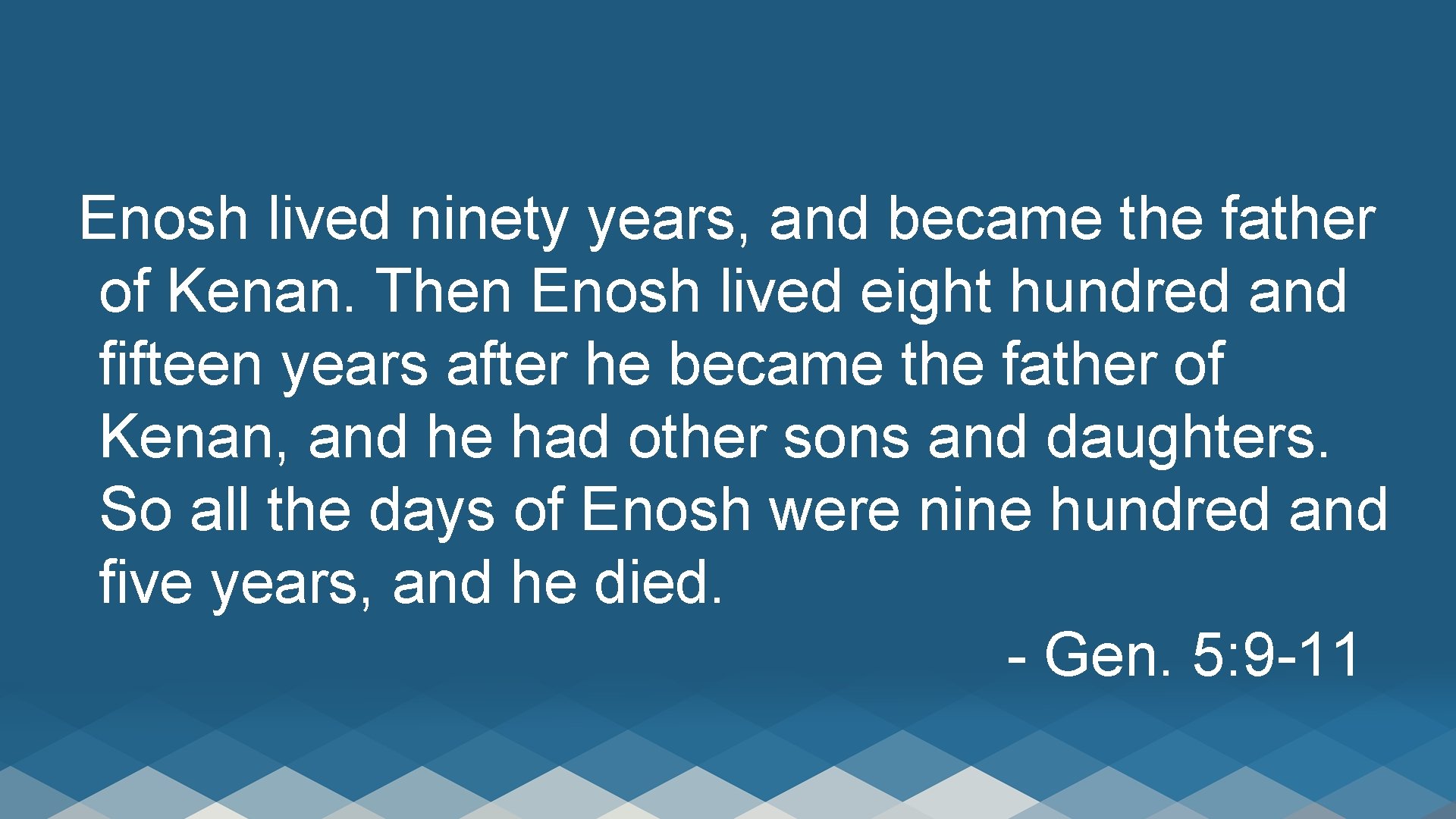 20 Genesis Foundation Book of the Bible Mike