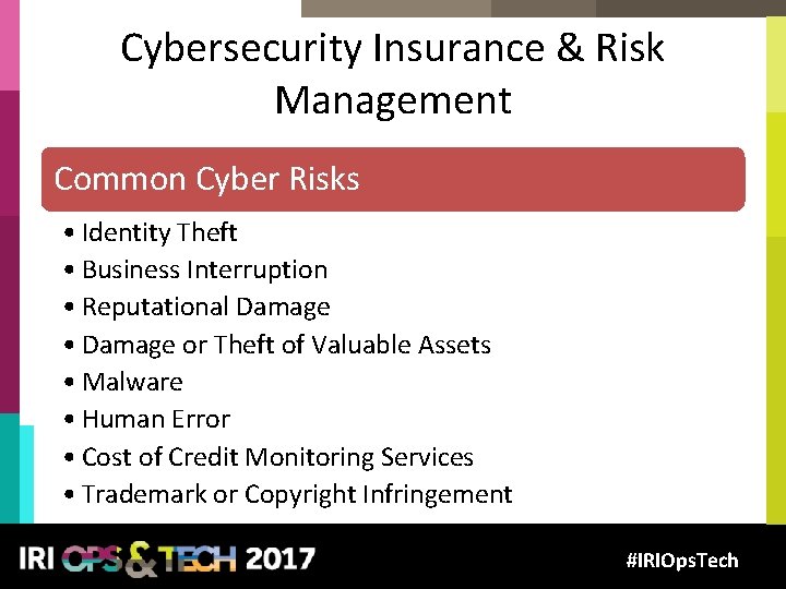 Cybersecurity Regulatory Professional and Personal Risk Management Eric