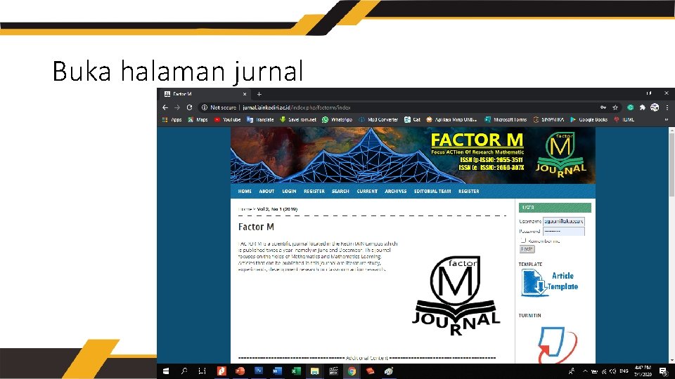 Mengganti Gambar Header Jurnal OJS Agus Miftakus Surur