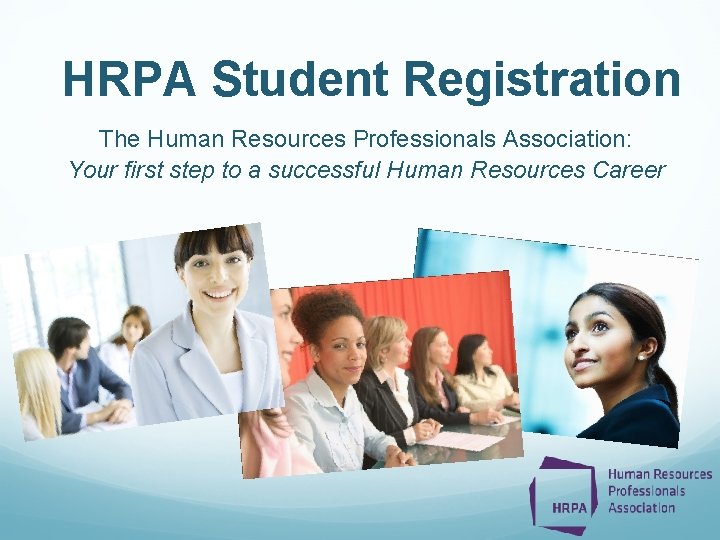 HRPA Student Registration The Human Resources Professionals Association