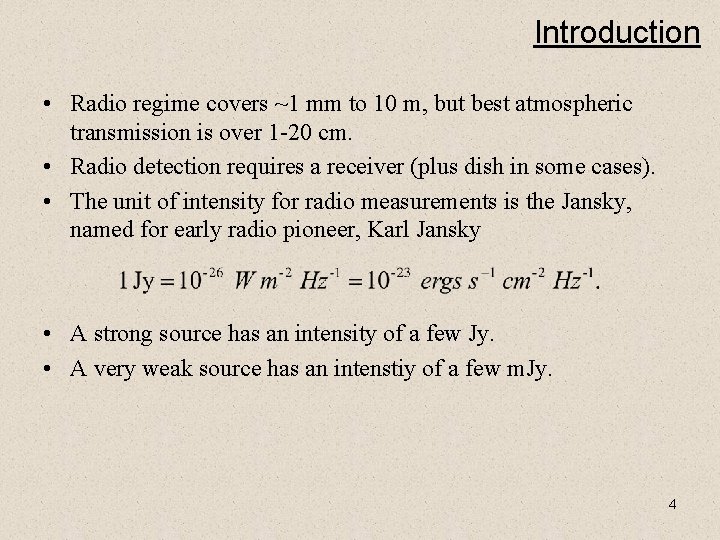 Astronomical Observational Techniques and Instrumentation Professor Don ...