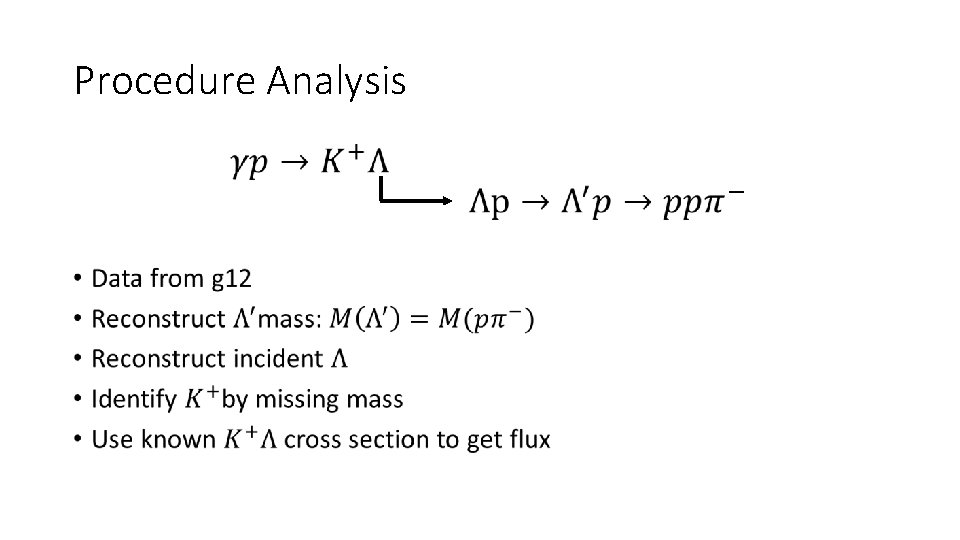 Preliminary LambdaNucleon Scattering with g 12 Joey Rowley