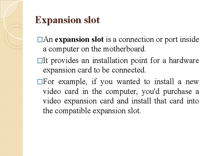 Chapter No 2 Processor Motherboard System Clock Expansion