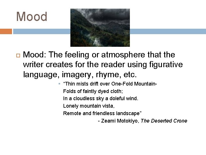 LITERARY DEVICES Mrs Hudson What is it Literary