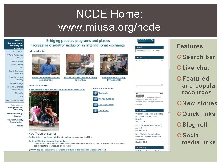 NAVIGATING AND DEVELOPING STUDY ABROAD RESOURCES for Students