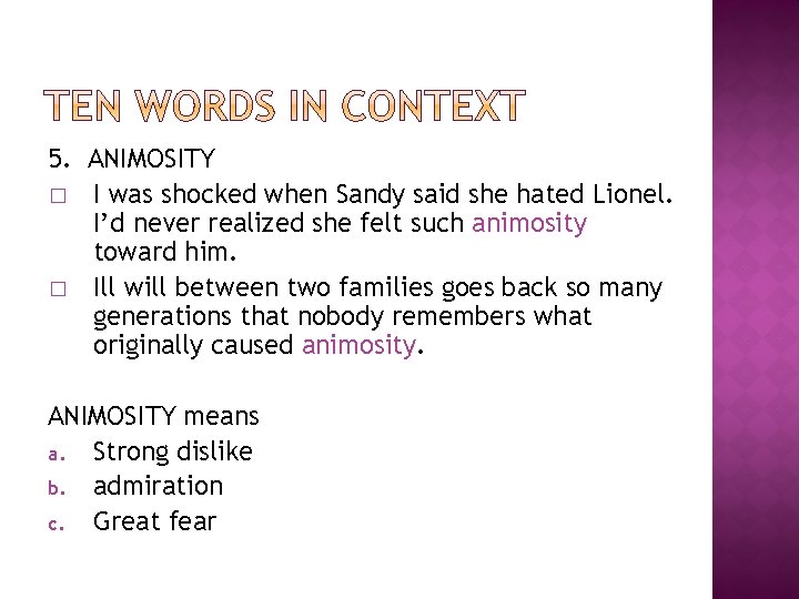 Chapter One ABSOLVE Having insufficient evidence of his