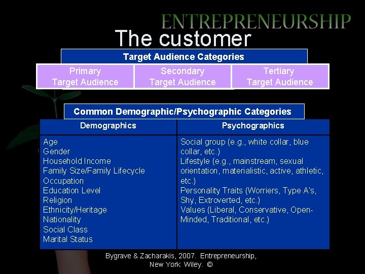 Chapter 3 Opportunity Recognition Shaping and Reshaping Bygrave