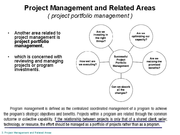 Project Management Framework and Initiating the Project Objectives